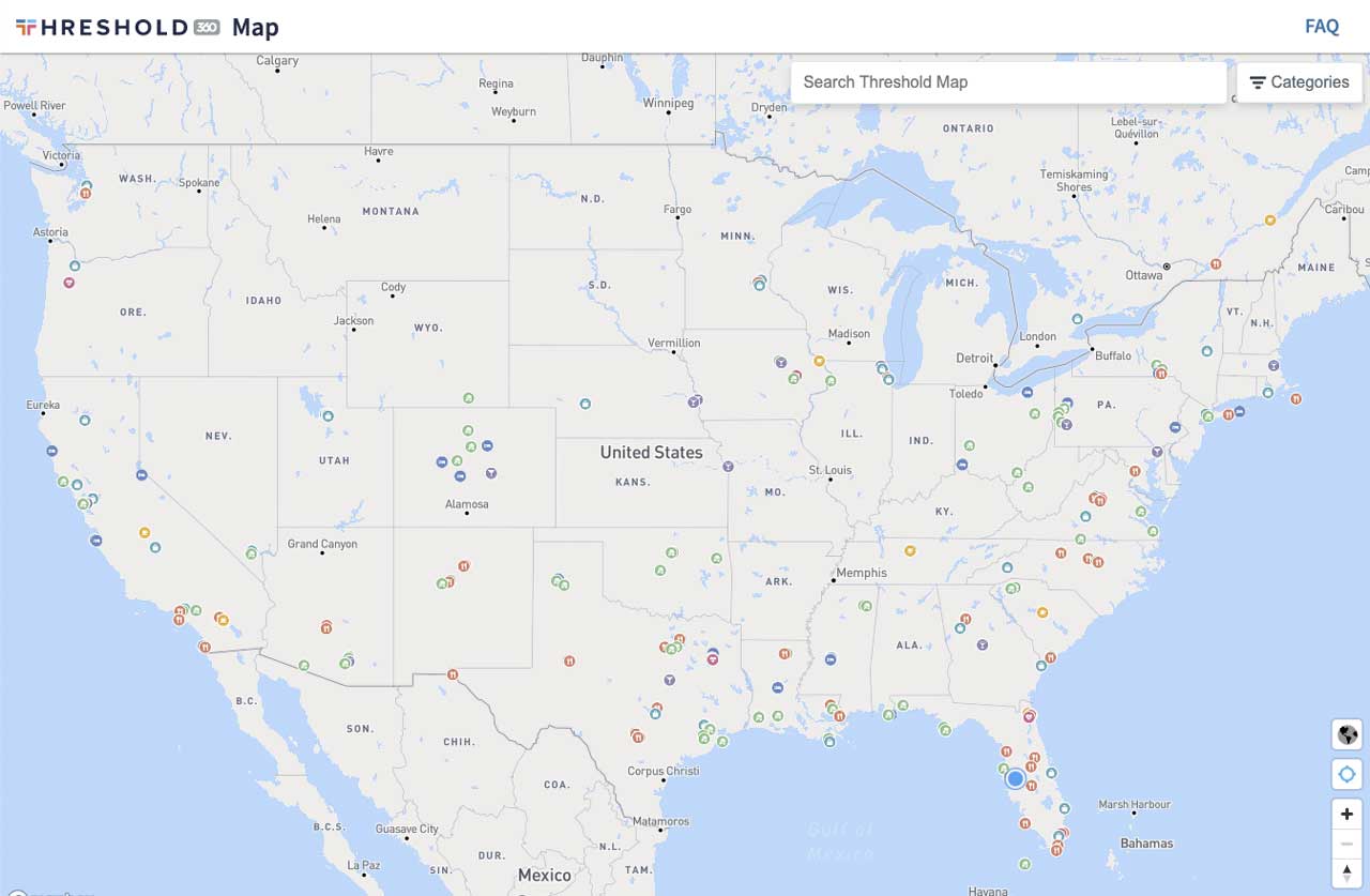 Threshold 360 Discover Map